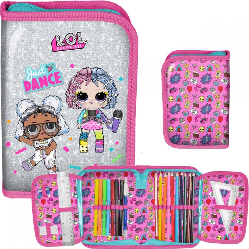 Lol Surprise Szkolny Piórnik z Wyposażeniem [LO22PP-001] iplecaki.pl