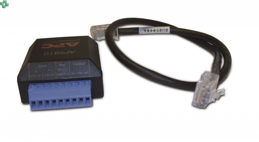 AP9810 Dodatkowy interfejs bezprądowych styków we wy APC - Karty i czujniki