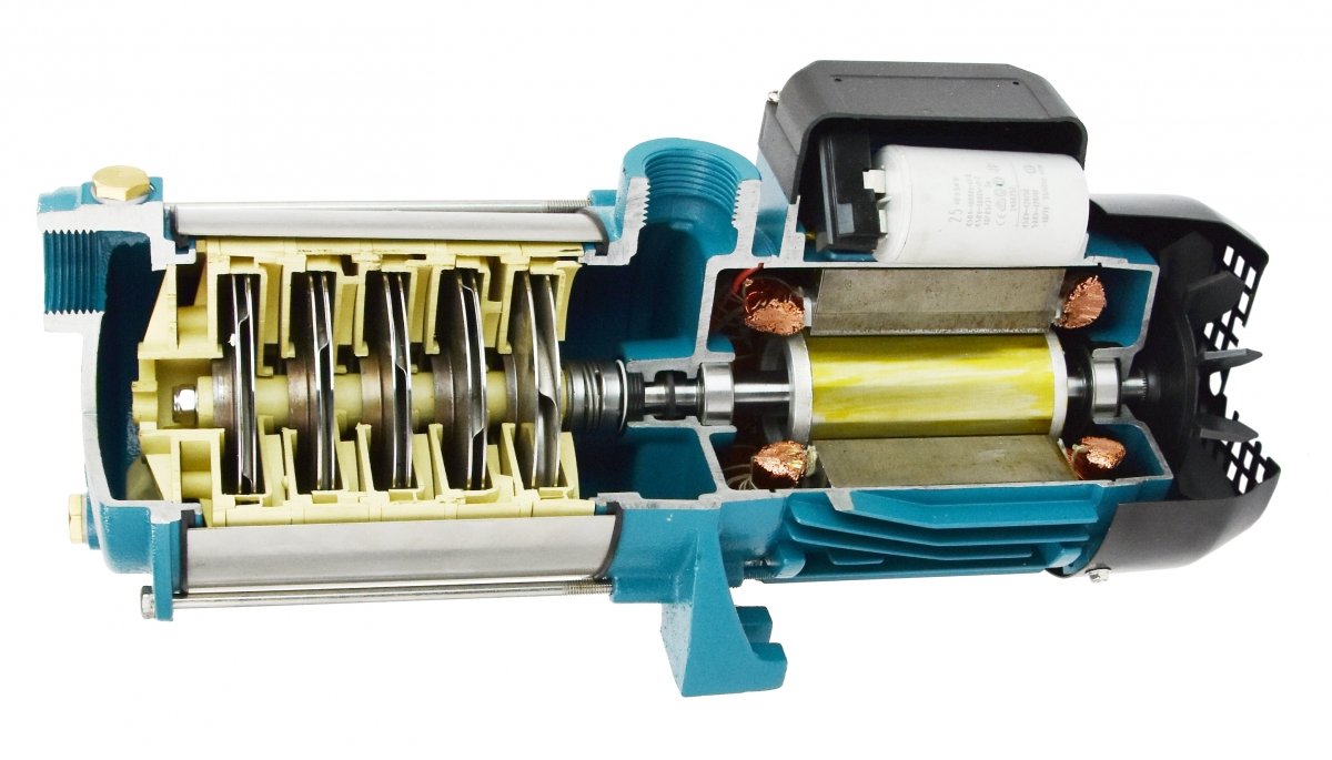 Pompa MH1300 INOX IBO + Osprzęt do Hydroforu 1300W