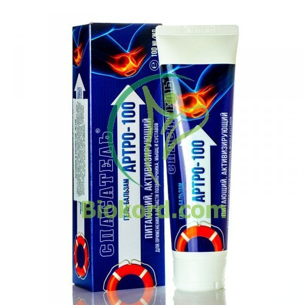 Gel Balm Arthro-100 Spasatel | Online Store Biokord.com | Online Store