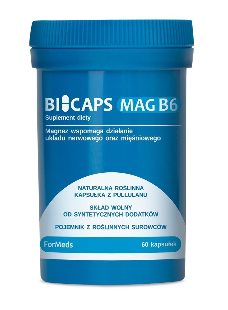 ForMeds BICAPS MAG B6, 60 kapsułek Suplement Diety | Biokord.com ...