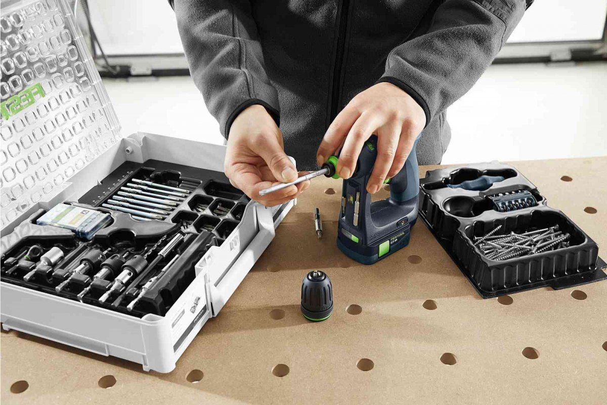 Akumulatorowa wkrętarka Festool CXS 12 2,5-Set 576865 - Narzędzia SEGER