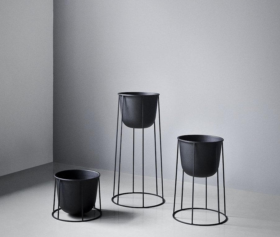 Menu WIRE BASE 606 Podstawa Druciana do Donicy lub Lampy Ogrodowej ...