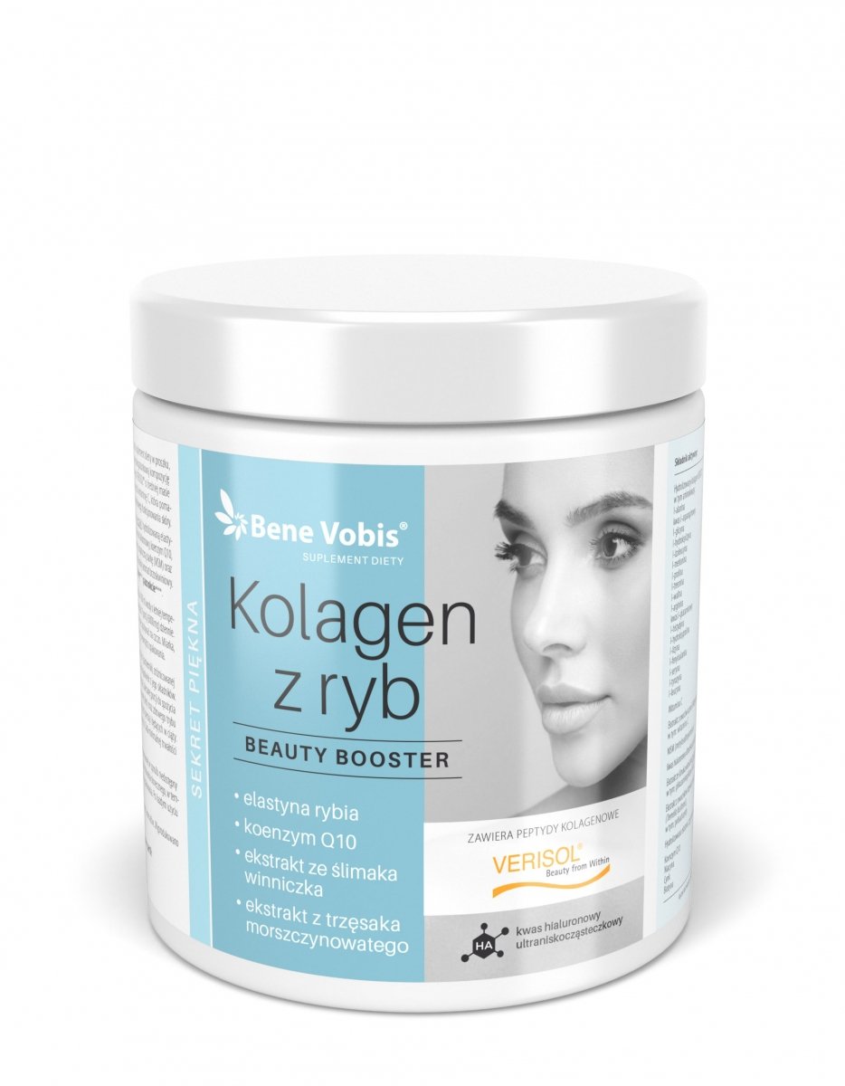 Kolagen Rybi z Elastyną, Koenzymem Q10 i Wyciągiem ze Ślimaka - Beauty ...