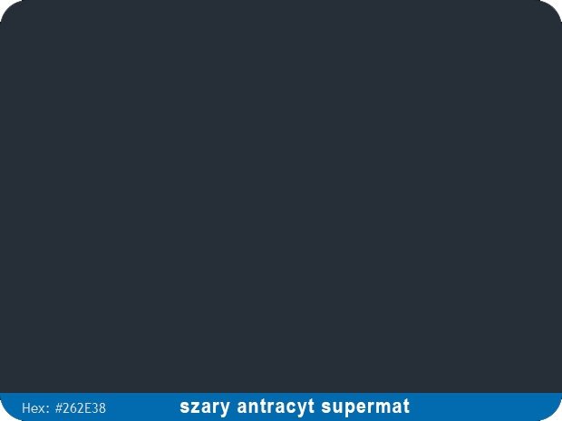 Ko 372 Lakier akrylowy kryjący RAL 7016 szary ANTRACYTOWY ULTRA MAT ...