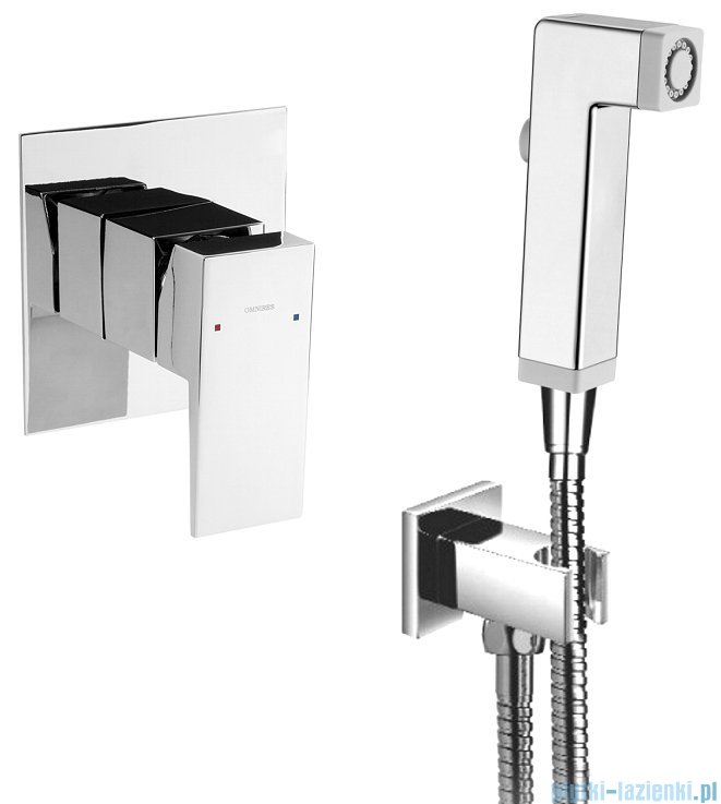 Omnires Fresh zestaw bidetowy punktowy podtynkowy 1-funkcyjny chrom ...