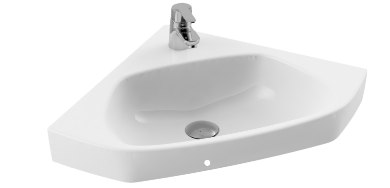 Cerastyle Umywalka narożna ARDA 001900-u - Umywalki - Umywalki Misy WC