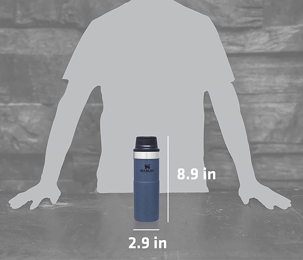 Kubek termiczny Stanley 350 ml TRIGGER ACTION TRAVEL MUG Hammertone Lake