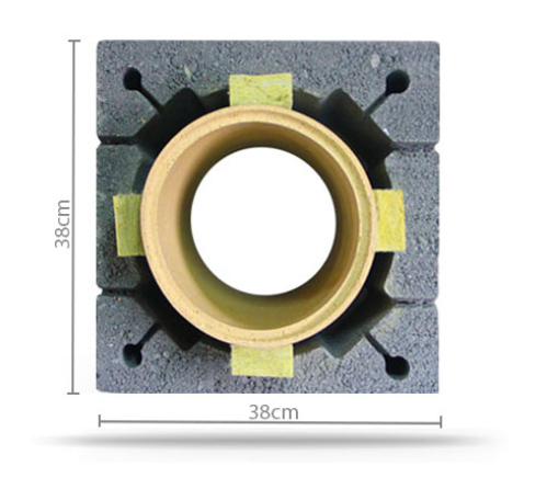 System Kominowy Ceramiczny K STANDARD fi 200 - Standard - kominy BEST KOMIN - Kominy - cena ...