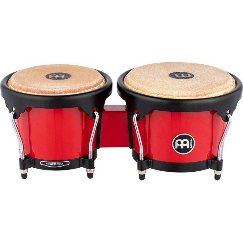 Meinl Bongo Red Headliner 6 1/2 & 7 1/2 bongosy