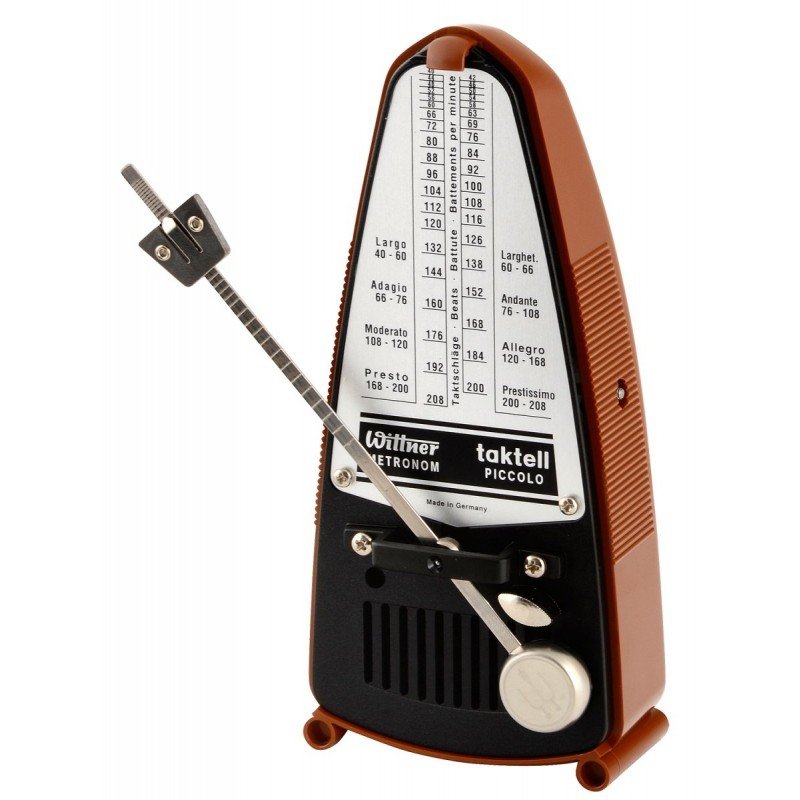 Wittner 831 Piccolo metronom mechaniczny, mahoń