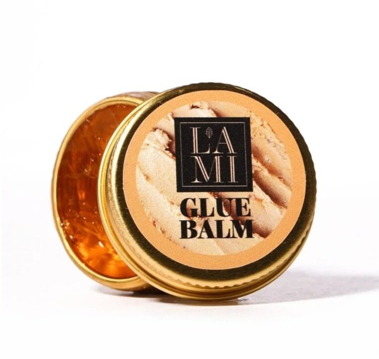 LAMI LASHES POWERFUL Balm glue klej bez kleju 20g mocny - Lifting i brwi