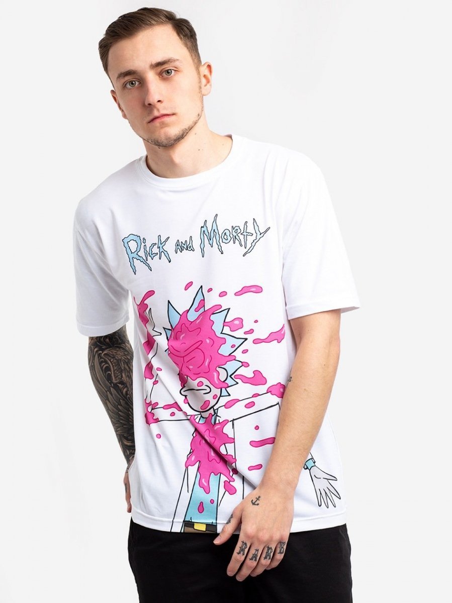 veoevo.cz - Trička malované drápky - Slime - Rick And Morty - www.veoveo.cz