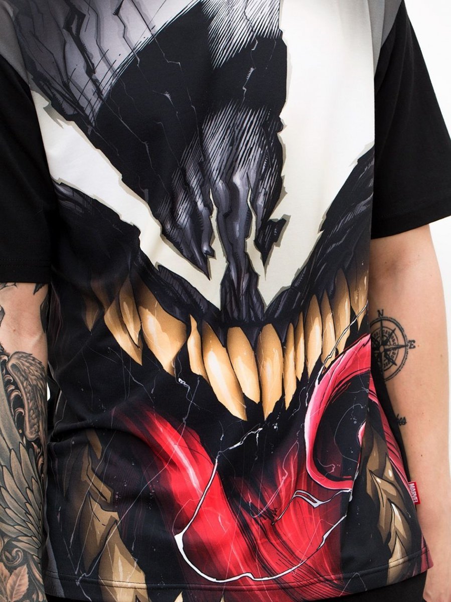 Sklep veoevo.pl - Koszulki Malowane Pazurem - Venom Comics Drip Jaw ...