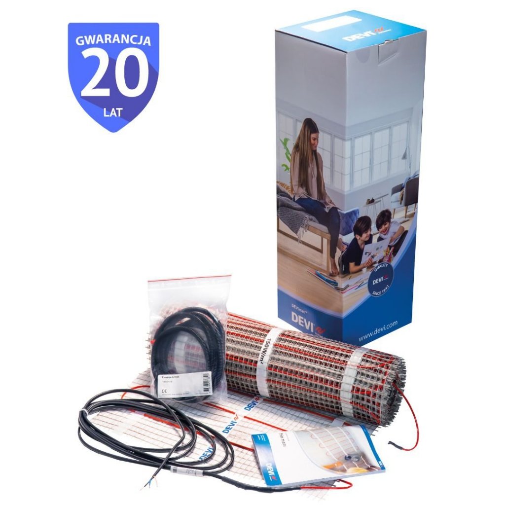 Mata grzejna DEVI mat 150t - 150W (DTIF-150) | Dobra cena