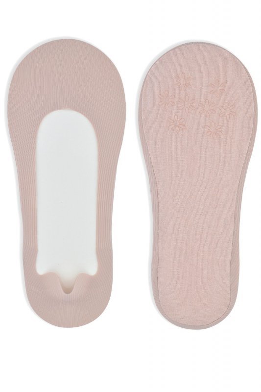 Noviti SN 021 W 04 laser pudrowy róż stopki damskie - Stopki damskie - Skarpetki damskie ...