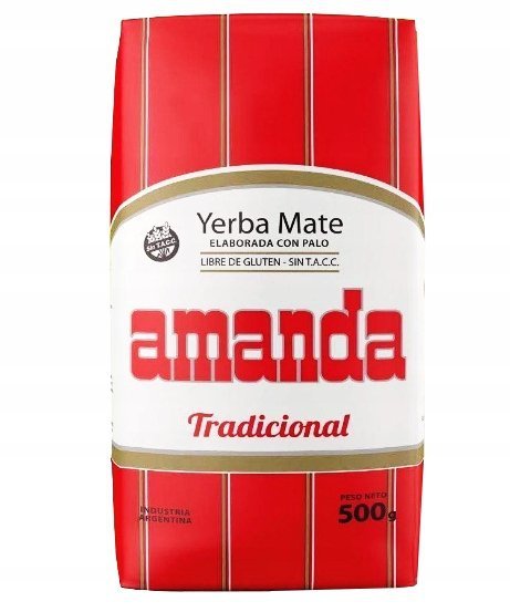 Yerba Mate Amanda klasyczna 500g - Elaborada - Yerba mate Yerba Mate Amanda klasyczna 500g - Elaborada - Yerba mate