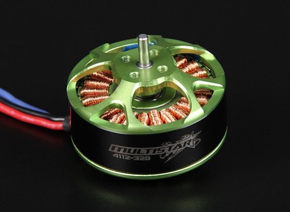 4112-320KV Turnigy Multistar 22 Pole Brushless Multi-Rotor Motor With ...