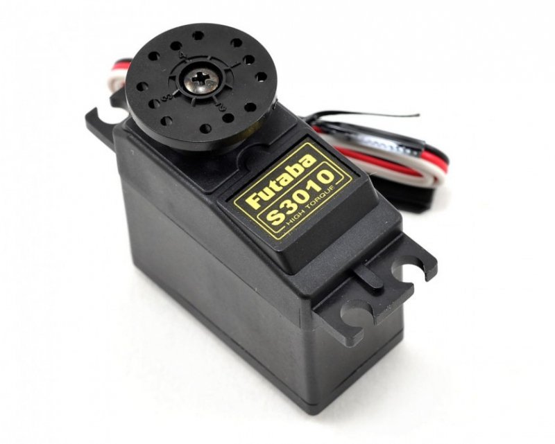 Serwo Futaba S3010 (Standard, 6.48kg 6.0V, 0.16 sec. 60*) - Akcesoria