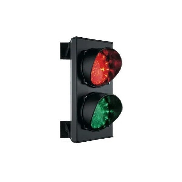 SEMAFOR ROGER dwukomorowy LED na 24V