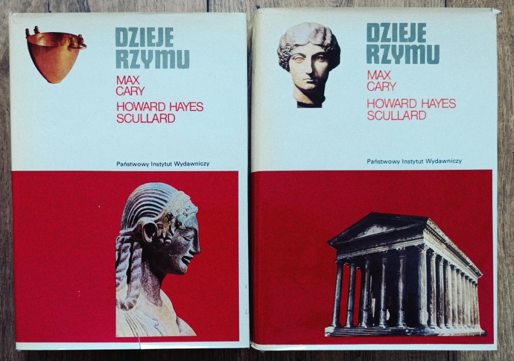 Max Cary, Howard Hayes Scullard Dzieje Rzymu [komplet]