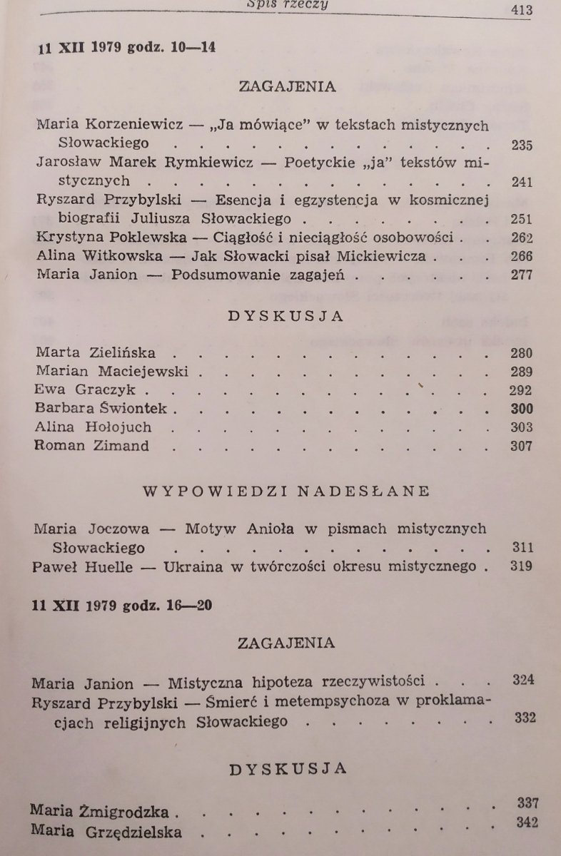 red. Maria Janion, Maria Żmigrodzka Słowacki mistyczny