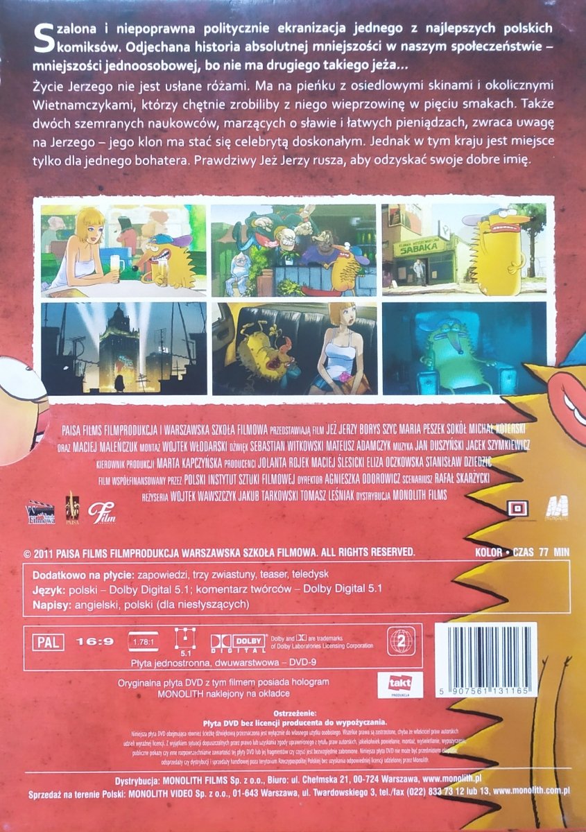Jeż Jerzy DVD