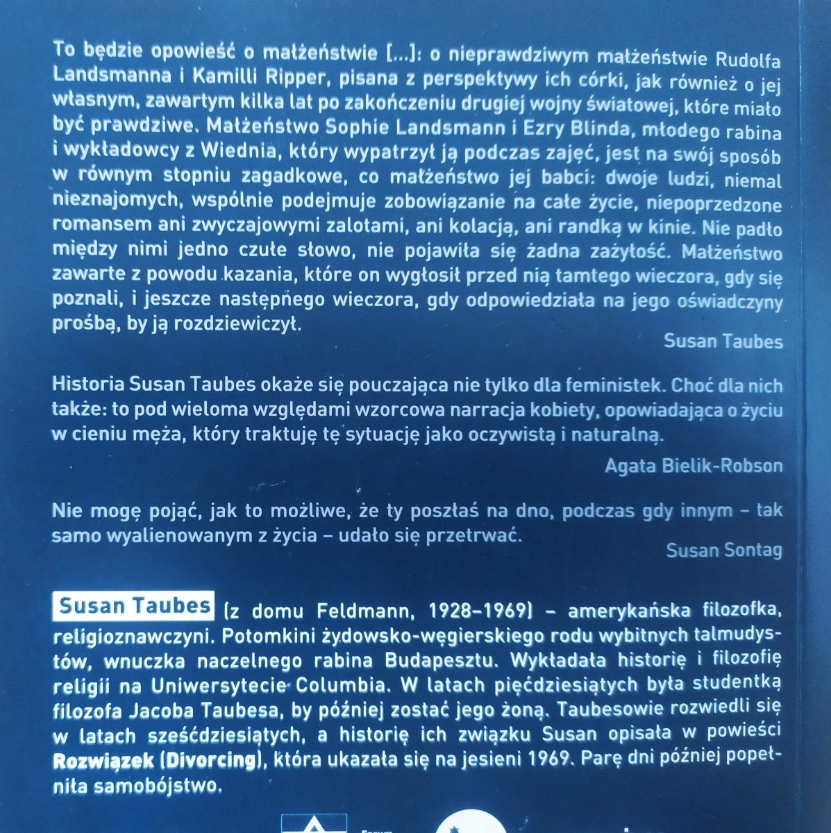 Susan Taubes Rozwiązek