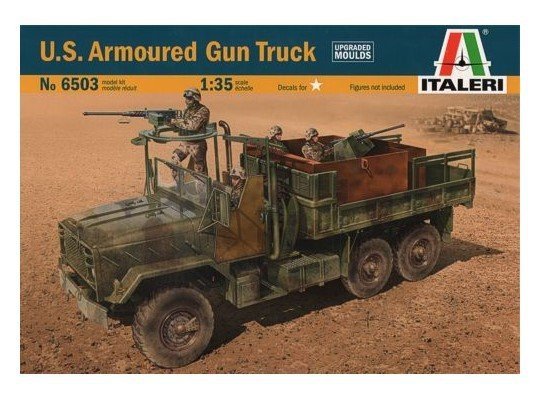 Italeri 6503 U.S. Armoured Gun Truck (1:35) - auf 1945 - 1 35 ...