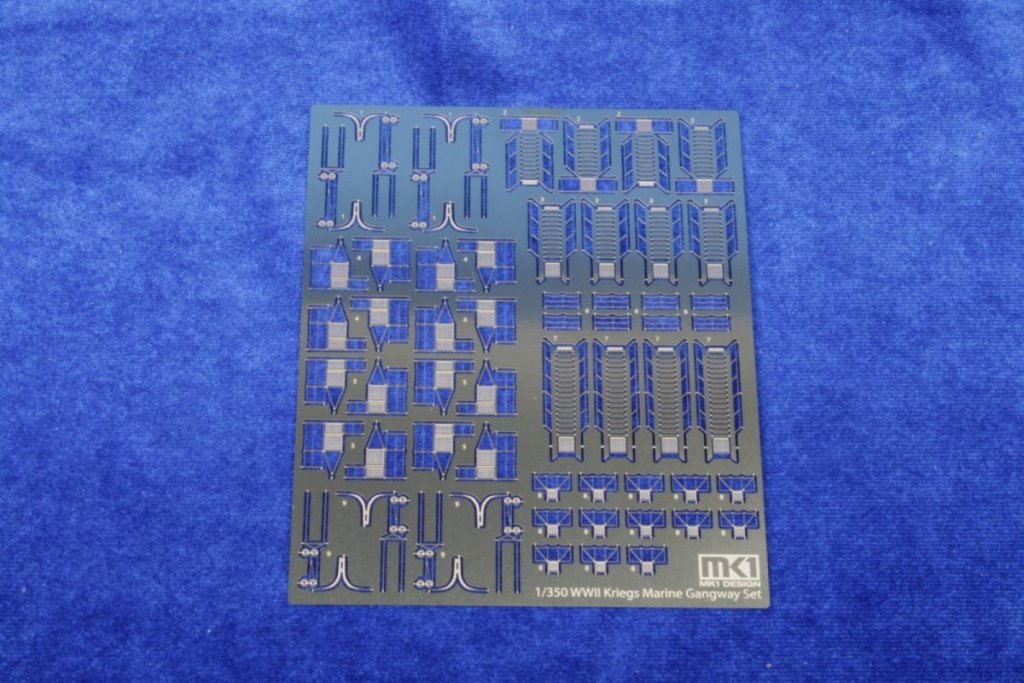 MK1 Design MS-35017 German Gangway Set 1 350 - skala 1:350 - MK1 Design ...