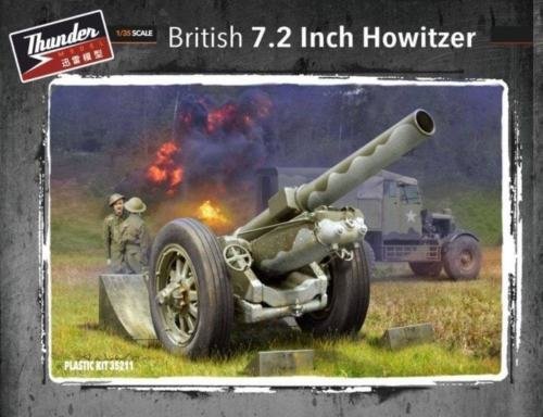Thunder Model 35211 British 7.2 Inch Howitzer 1 35 - Artillery and ...