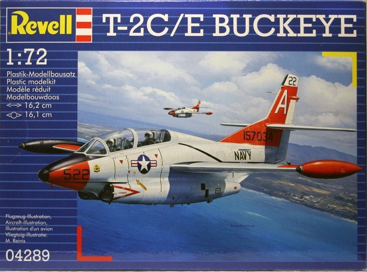 Revell 04289 T-2C E Buckeye (1:72) - jets - 1:72 - Military Aircraft