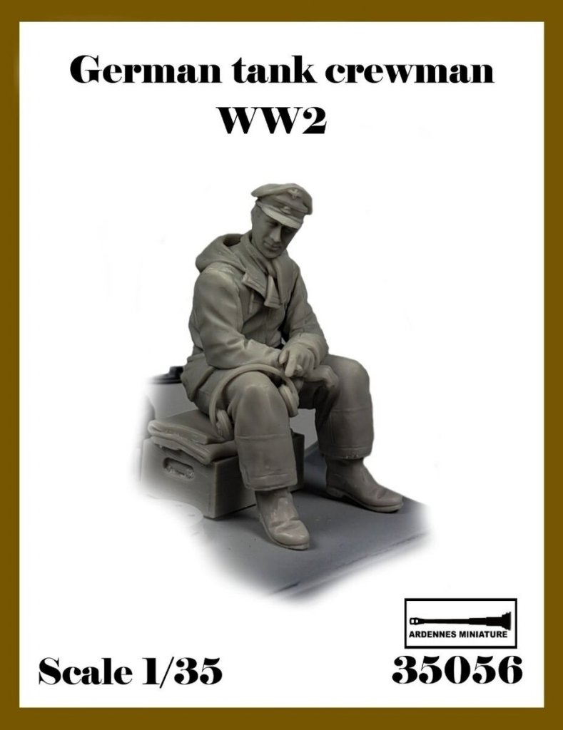 Ardennes Miniature 35056 German Tank Crewman WW2 - Version 3 1 35 ...