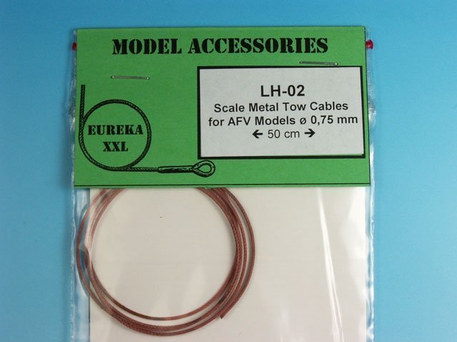 Eureka XXL LH-02 0.75mm x 50cm Metal wire rope, linka holownicza ...
