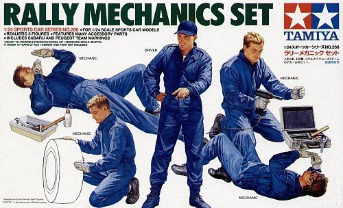 Tamiya 24266 Rally Mechanics Set (1:24) - 1:24 - Car models