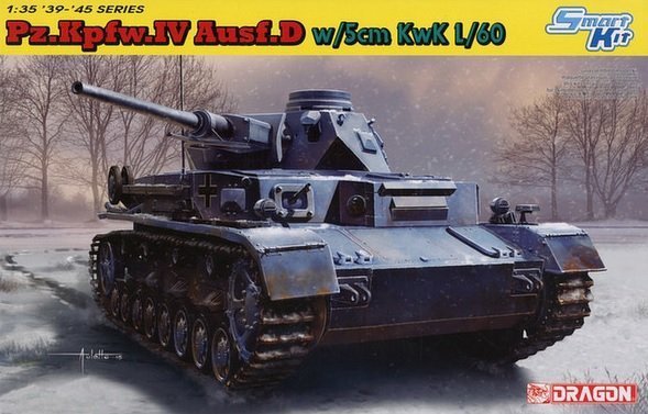 Dragon 6736 Pz.Kpfw.IV Ausf.D w 5cm KwK L 60 (1:35) - Tanks - 1939-1945 ...