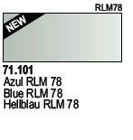 Vallejo 71101 Blue RLM 78 - Model Air-paint for airbrush - Vallejo ...