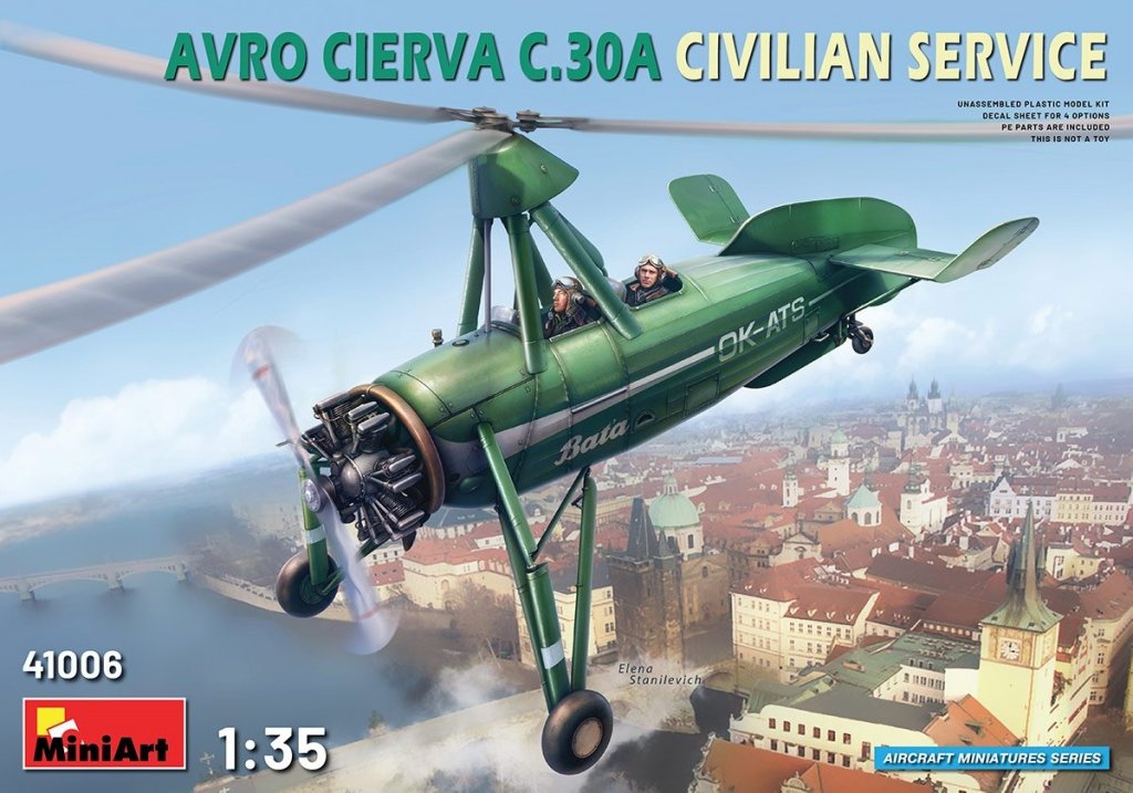 MiniArt 41006 Avro Cierva C.30A Civilian Service 1 35 - 1:35 - Helicopters