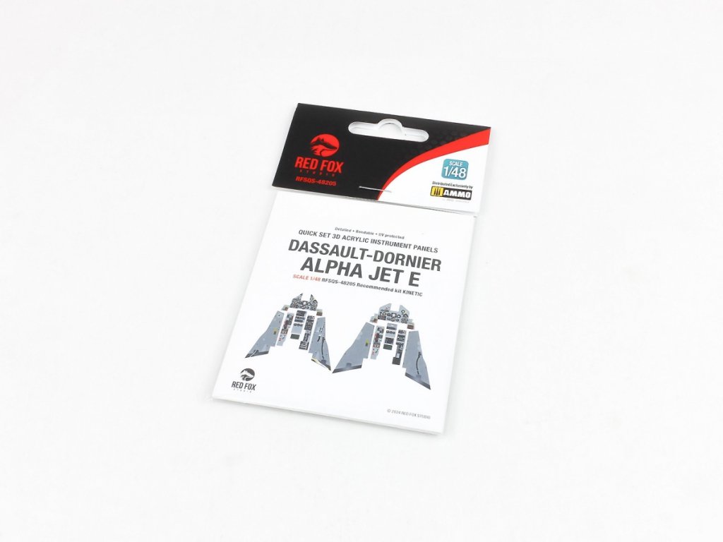 Red Fox Studio QS-48205 Dassault-Dornier Alpha Jet E for Kinetic 3D ...
