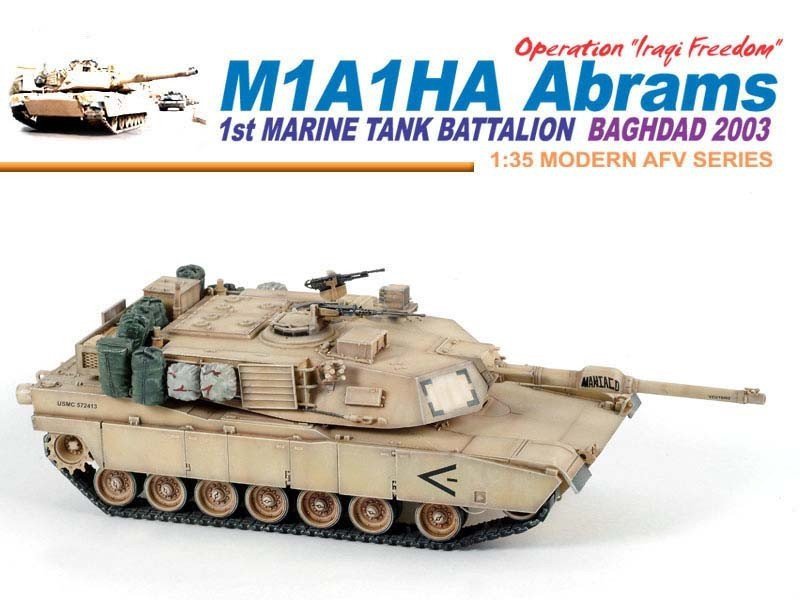 Dragon 3533 M1A1HA Abrams BAGHDAD 2003 (1:35) - auf 1945 - 1 35 ...