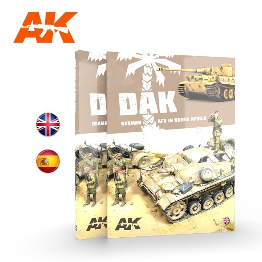 AK Interactive AK912 DAK – german afv in North Africa - Literature