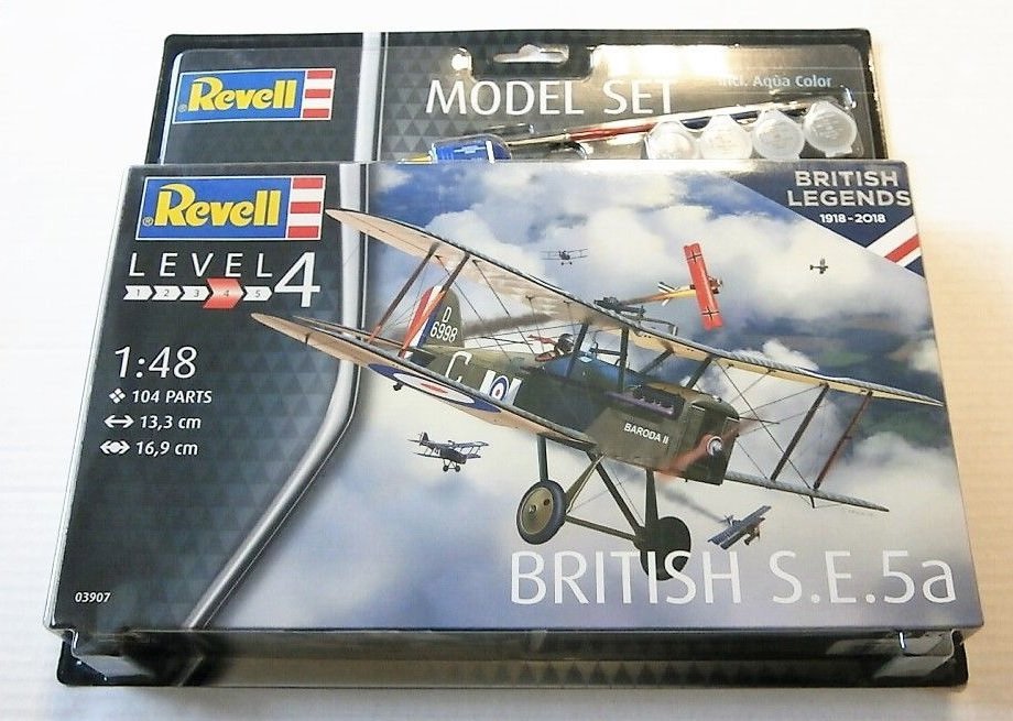 Revell 63907 British S.E.5a Model Set (1 48) - Aircraft - Models for ...