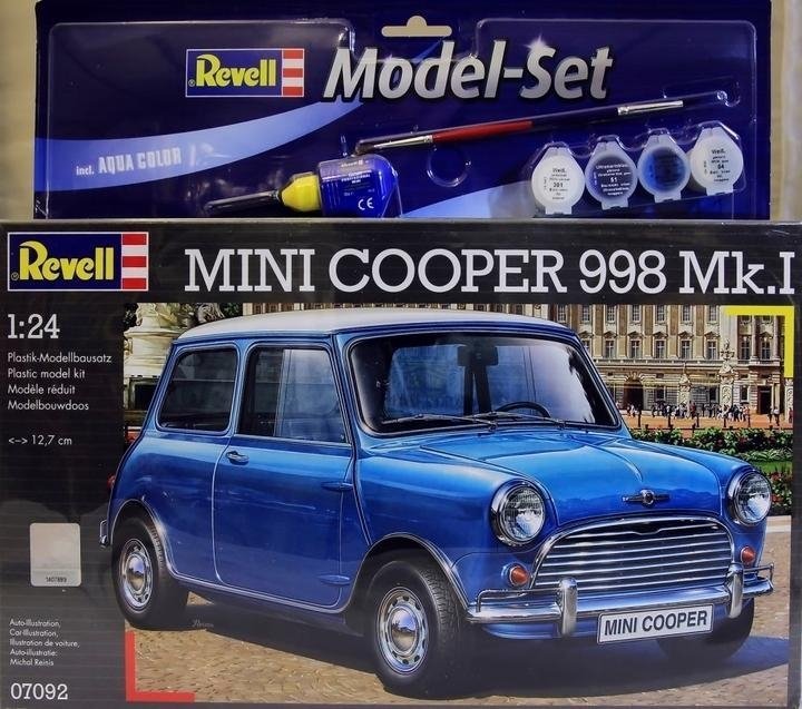 Revell 67092 MINI COOPER 998 Mk.I Model Set (1:24) - 1:24 - Car models
