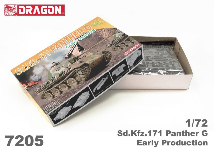 Dragon 7205 Sd.Kfz.171 Panther G Early Production 1 72 - 1939-1945 - 1 ...