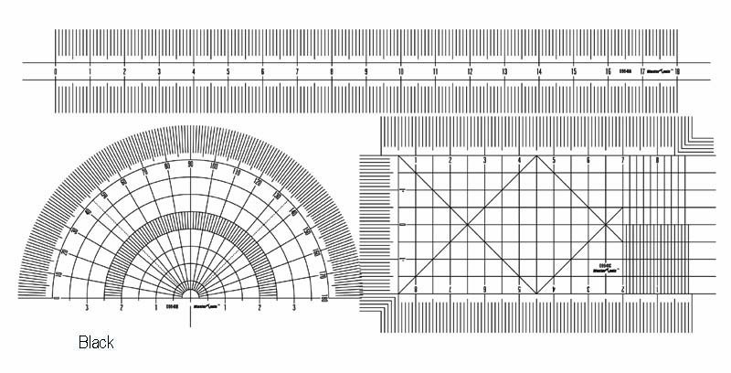 Trumpeter 09940 05mm Filmic Gauge- przymiary - Rulers, curves ...