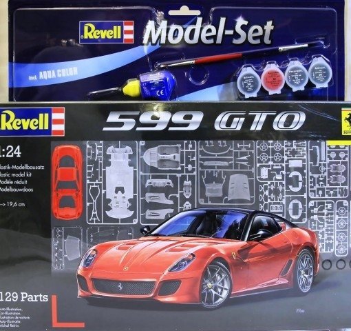 Revell 67091 Model Set Ferrari 599 GTO (1:24) - 1:24 - Car models
