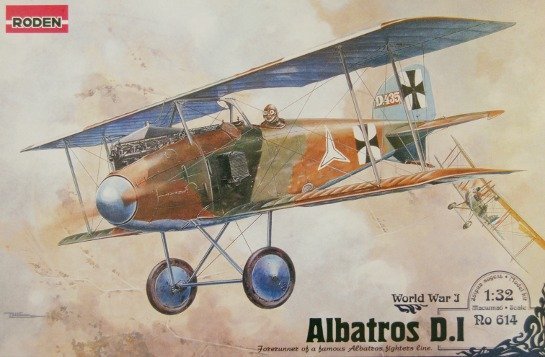 Roden 614 Albatros D.I (1:32) - samoloty śmigłowe - Skala 1:32 - Modele ...