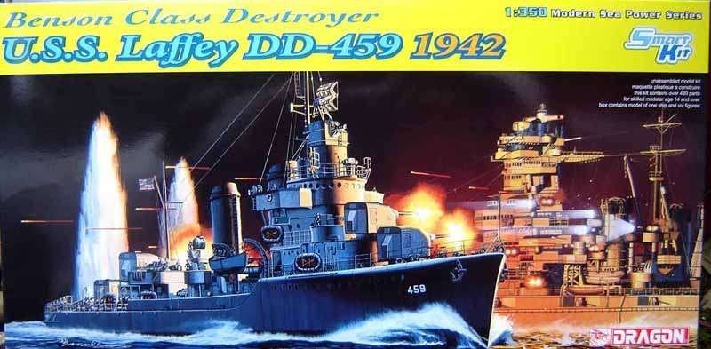 Dragon 1:350 USS Laffey DD-459 -1942 (1026)