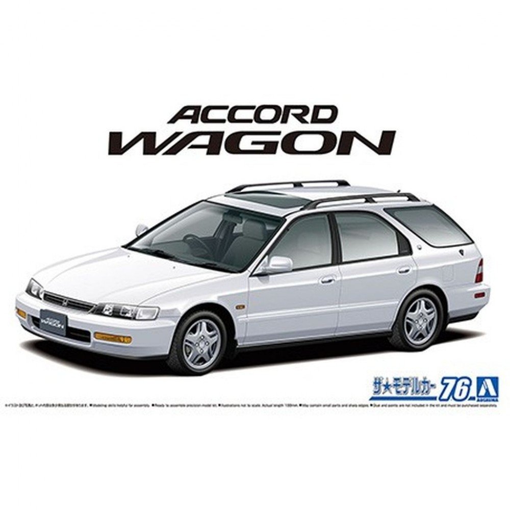 Aoshima 06481 The Model Car Honda CF2 Accord Wagon SiR '96 1 24 - 1:24 ...