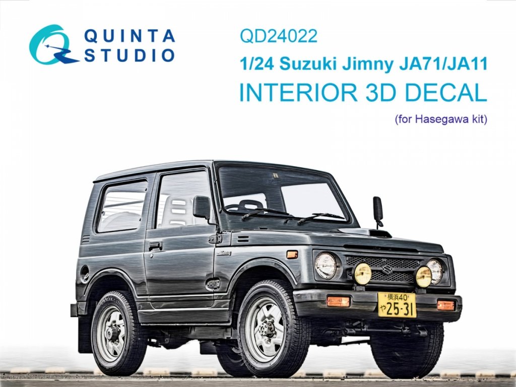 Quinta Studio QD24022 Suzuki Jimny JA71-JA11 3D-Printed coloured ...